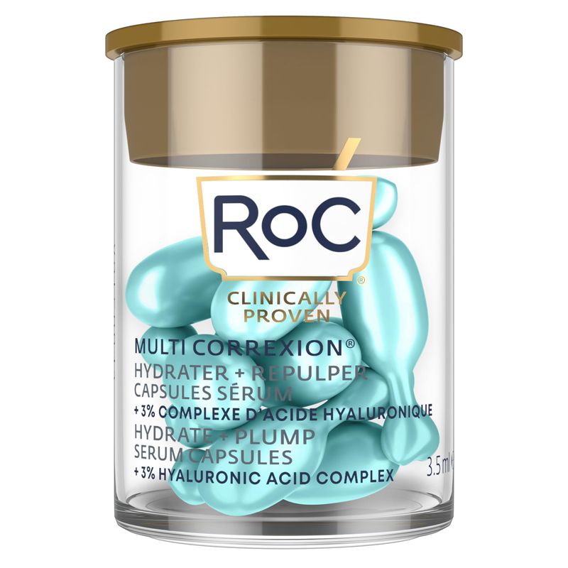 RoC - Multi Correxion Hydrate + Plump Serum Capsules - Skin Plumping ...