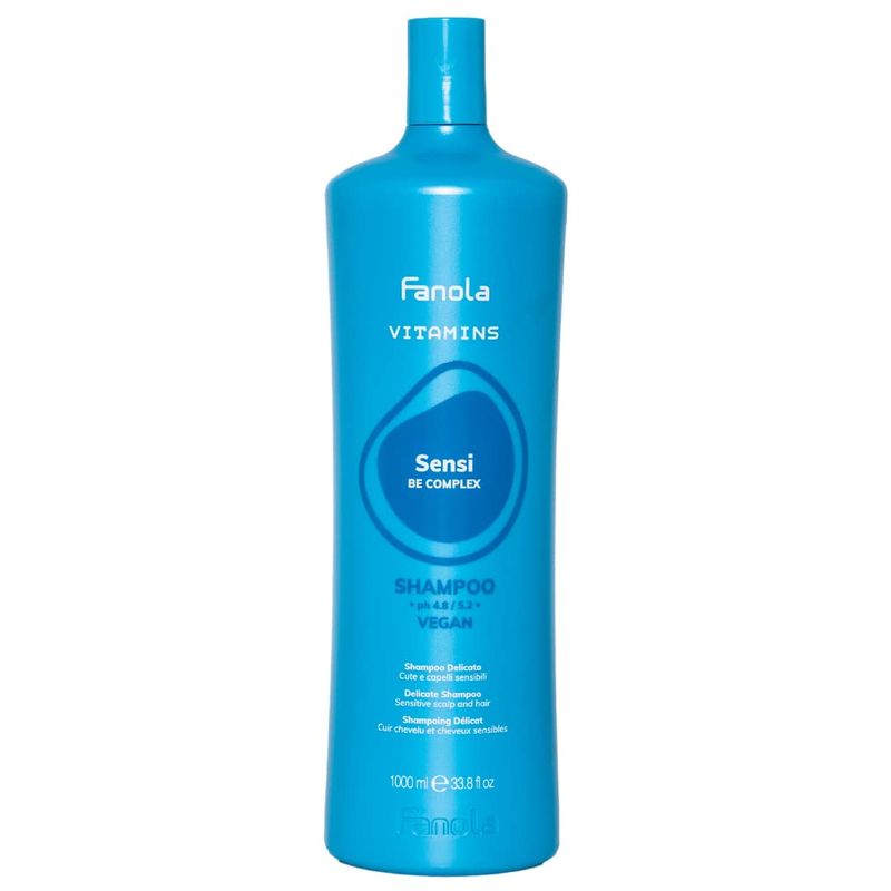 Fanola Vitamins Sensi Shampoo, Gentle Cleansing Shampoo for Sensitive ...