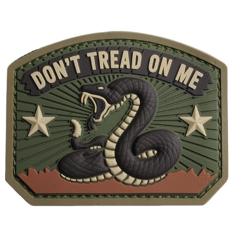Mil-Spec Monkey PVC Patch Snake DONT TREAD ON ME Velcro Multicam - Online Marketplace - EveryMarket