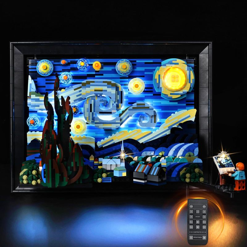 BrickSoul Led Light Kit for Lego Vincent Van Gogh, Compatible with ...