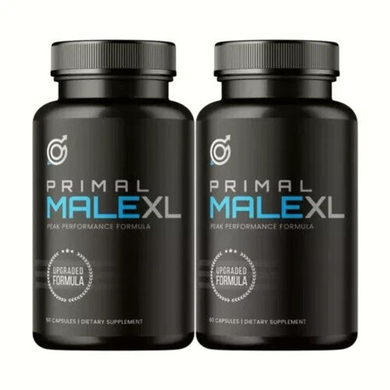 2-Pack Primal Male XL, Primal Male For Mens Health Supplement - 120 ...