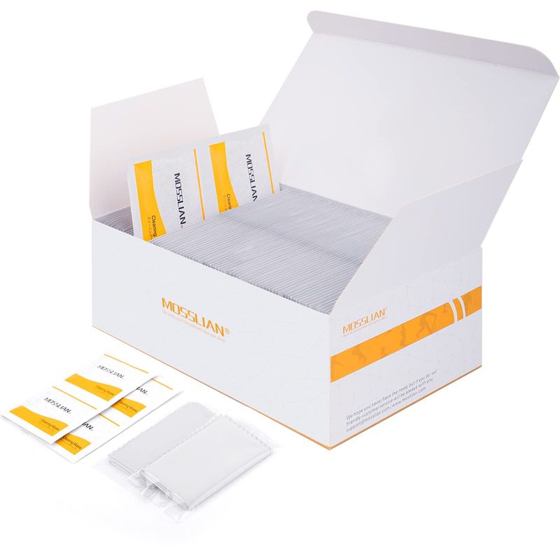 MOSSLIAN Cleaning Tissue, Glasses Wipe, Mobile Cleaner, Screen Cleaner ...
