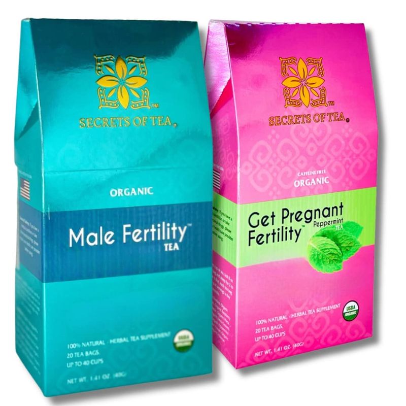 Secrets of Tea- Fertility Tea For Men And Women- USDA Organic ...