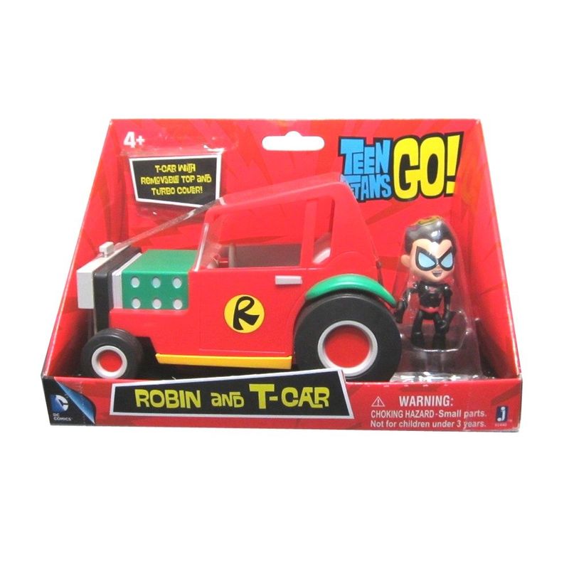 Teen Titans Go 2.75" Robin with 5" Vehicle - EveryMarket
