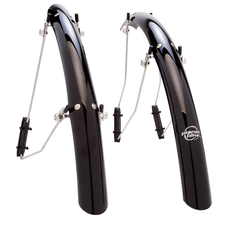 Planet Bike Speed EZ Bike fenders with no Eyelet Mount for 700c x 25mm ...