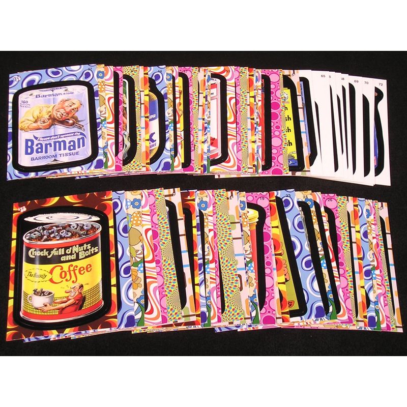 2008 Topps Wacky Packages Flashback Series 2 Complete Set of 72 ...