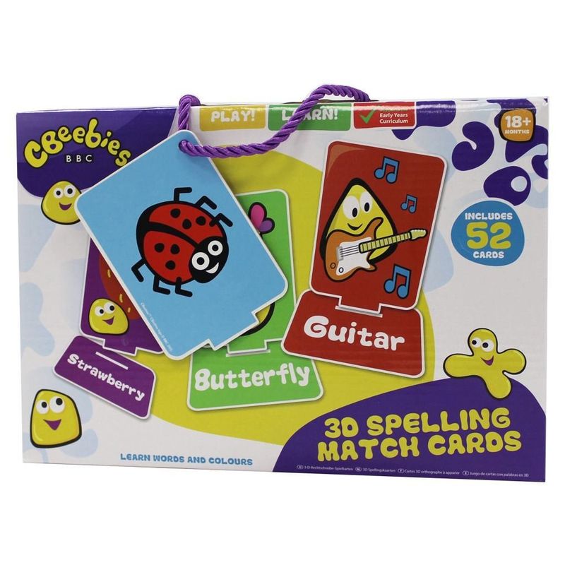 CBeebies Spelling Match Cards - Online Marketplace - EveryMarket