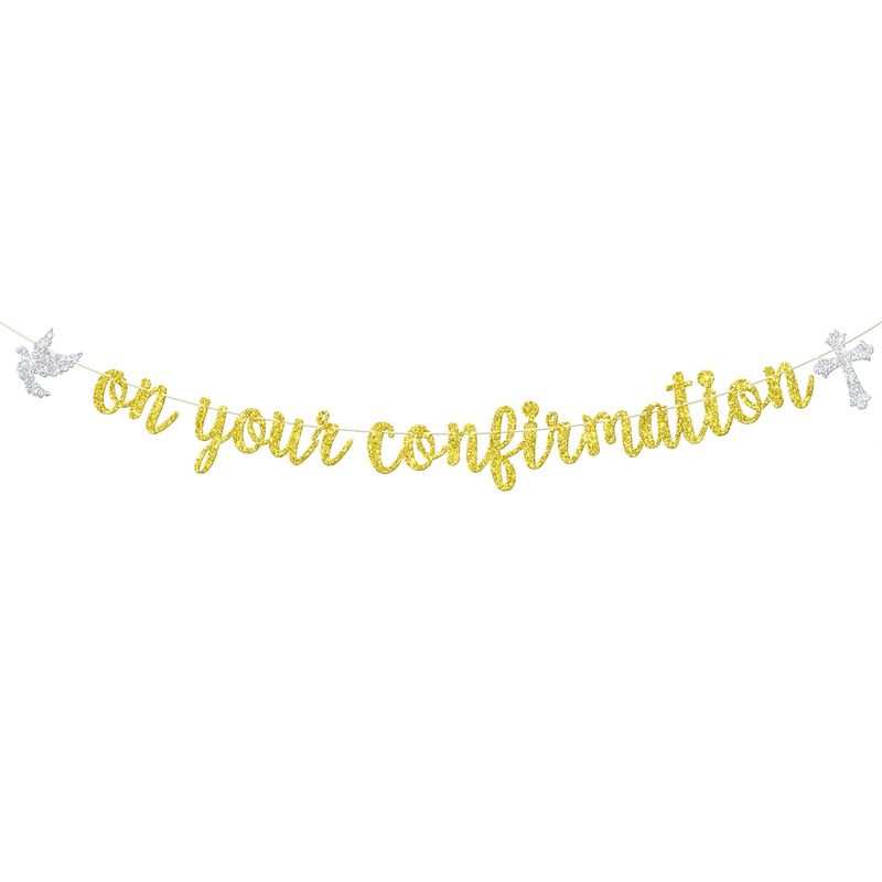 On Your Confirmation Banner, First Holy Confirmation Decorations ...