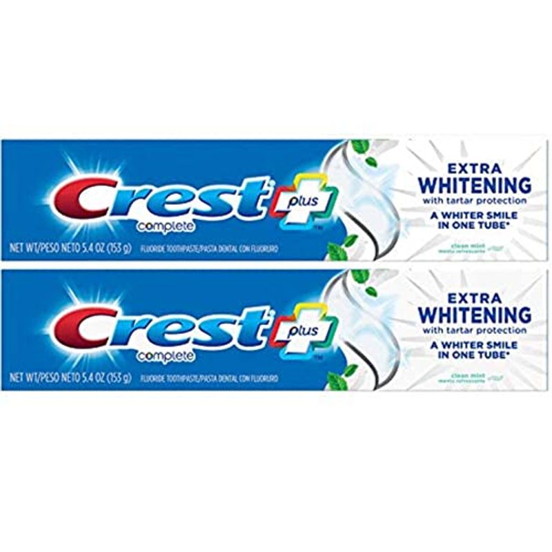 Crest Complete Extra Whitening Toothpaste with Tartar Protection, Mint ...