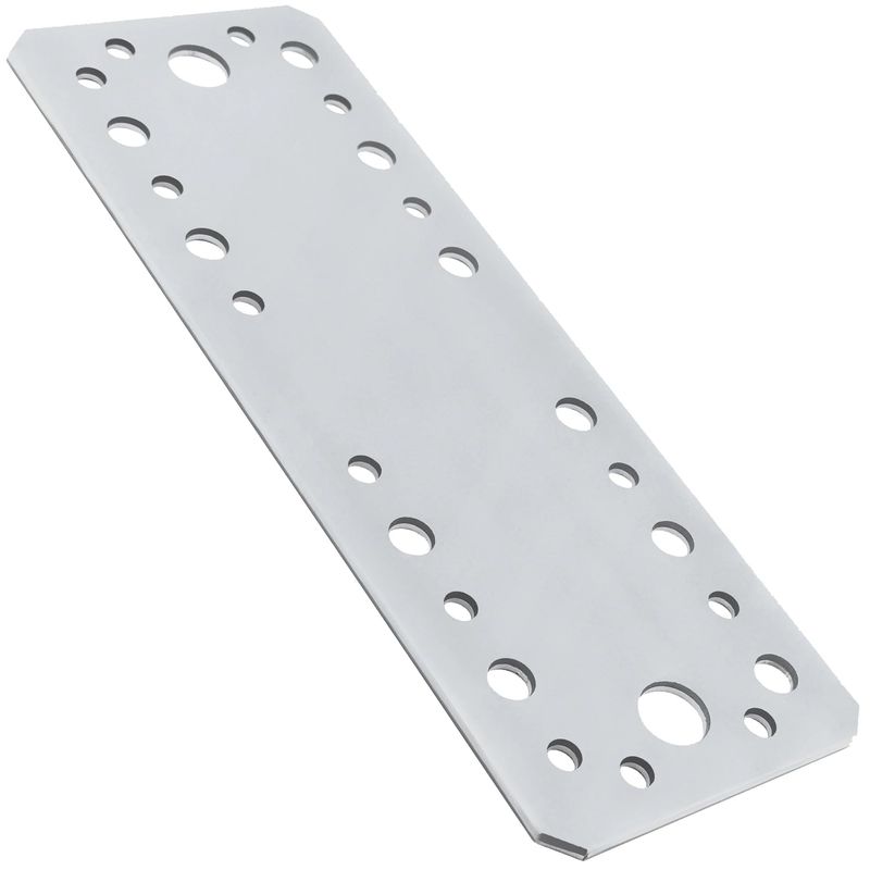 Premium Flat Bracket 2.5mm Galvanised Steel Joining Plate Brackets for ...
