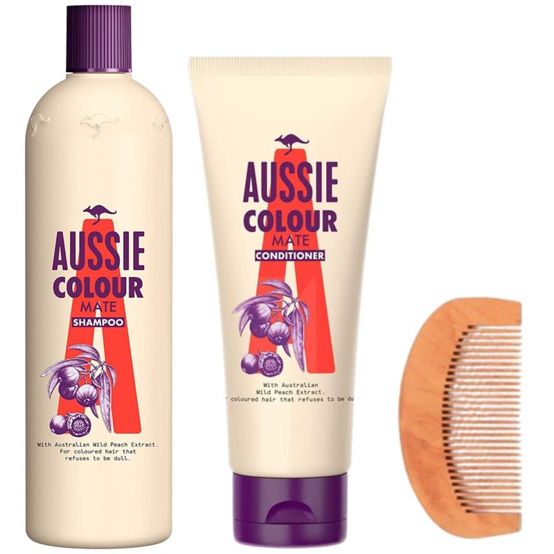 Colour Safe Shampoo Conditioner Set with 1x Aussie Colour Mate Shampoo ...