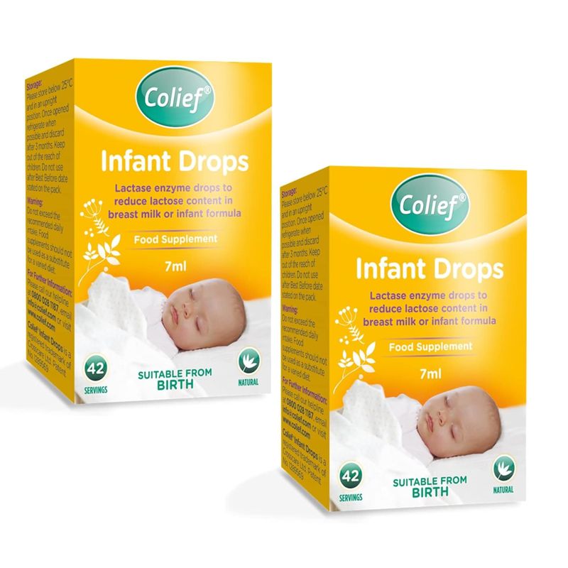 Colief Infant Drops | Lactase Enzyme Drops | Natural Colic Relief for ...