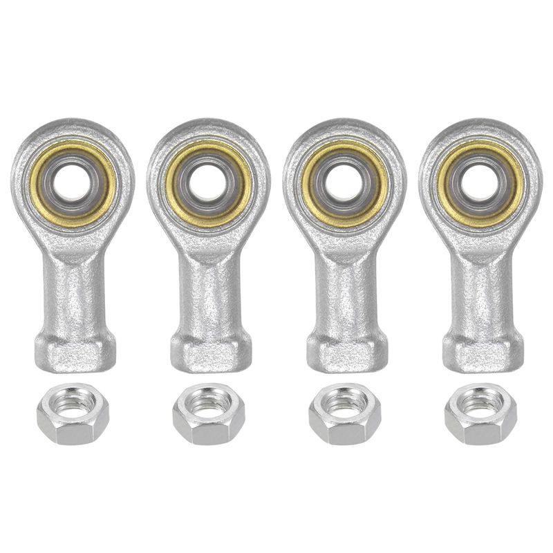 sourcing map 4pcs PHSA5 Female Rod End Bearing M5 Bore and M5x0.8 Right ...