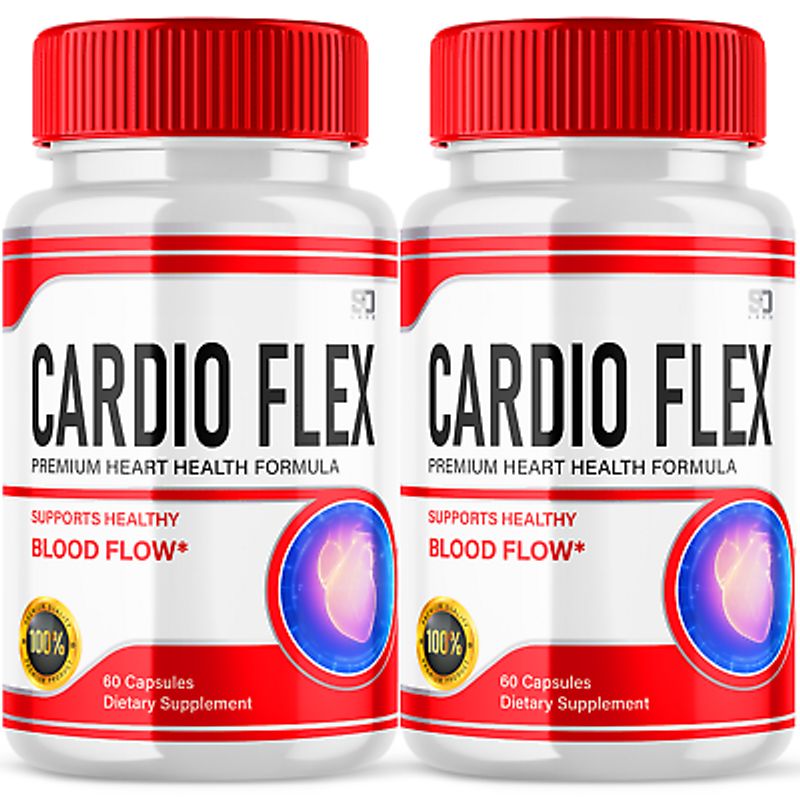 (2 Pack) Cardio Flex, Cardio Flex Blood and Heart Health Formula (120 ...