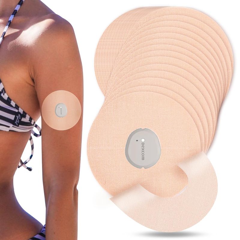 YOUSHARES Dexcom G7 Adhesive Patches 20 Packs - Waterproof Dexcom Stickers Sensor Patch, Dexcom ...
