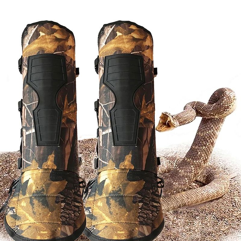 V-CHEETONG Snake Gaiters Anti-bite Snake Guards Lower Leg Armor Water ...