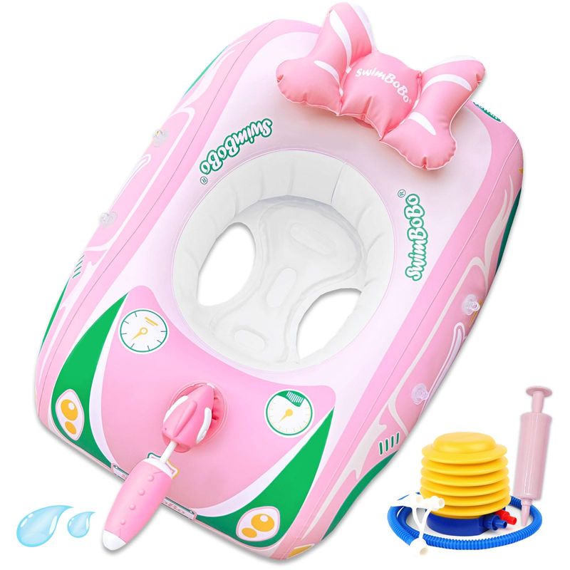 VBACALA Float Ring, Exquisite, Foot Holder, Children's Float, Water Gun ...