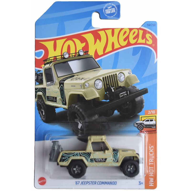 Hot Wheels '67 Jeepster Commando, HW Hot Trucks 2/10 - Online ...