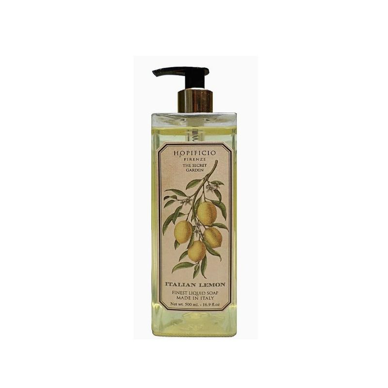 Hopificio The Secret Garden “Italian Lemon” Finest Liquid Soap - 16.9 ...