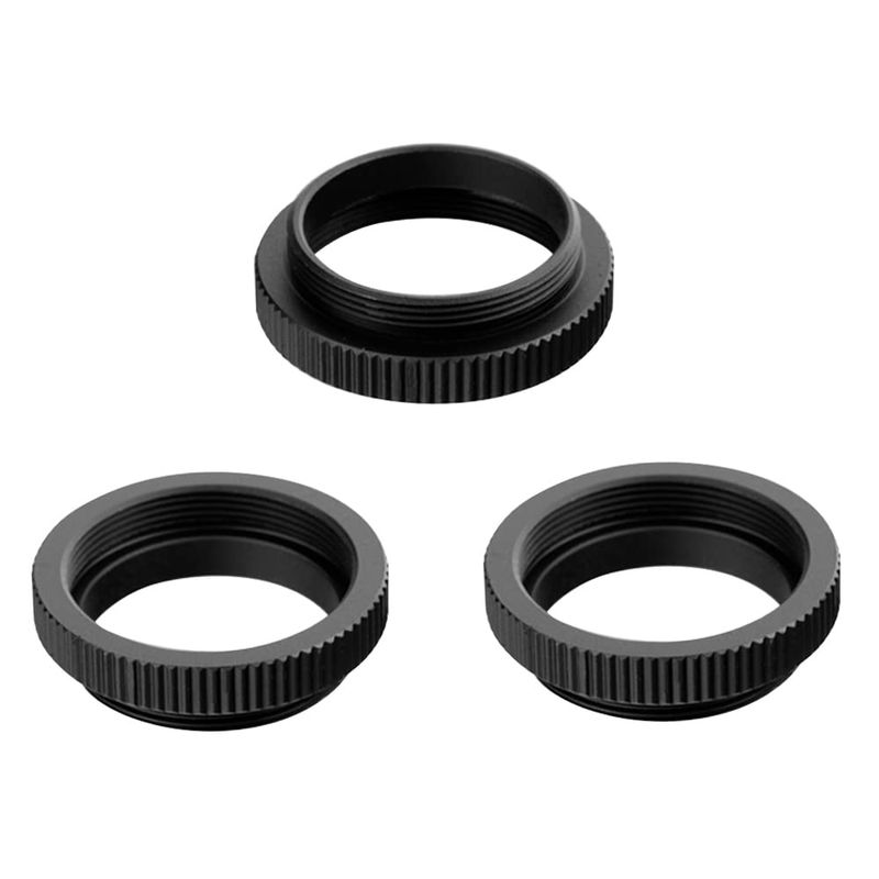 C/CS Mount Adapter, mewmewcat 3PCS/Lot Metal 5mm C to CS Mount Adapter ...