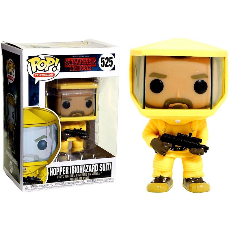 Funko 20985 Hopper in Bio Hazard Suit POP Vinyl Stranger Things S2 ...