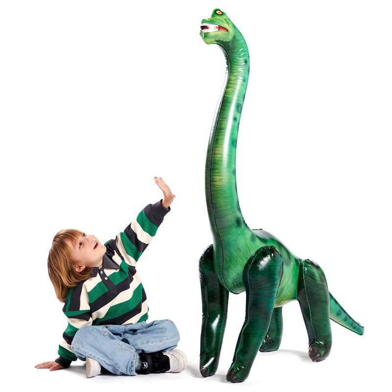 JOYIN 51" Brachiosaurus Inflatable Dinosaur Toy for Party Decorations ...
