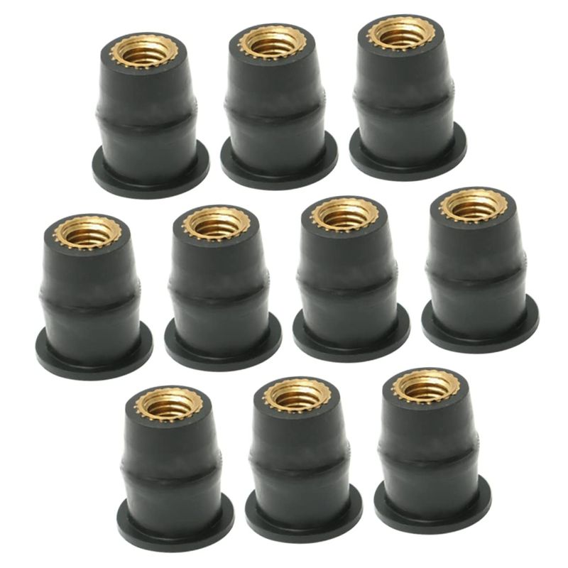 Vaguelly 10pcs Windshield Nut Motorcycle Part Motorcycle Windscreen ...