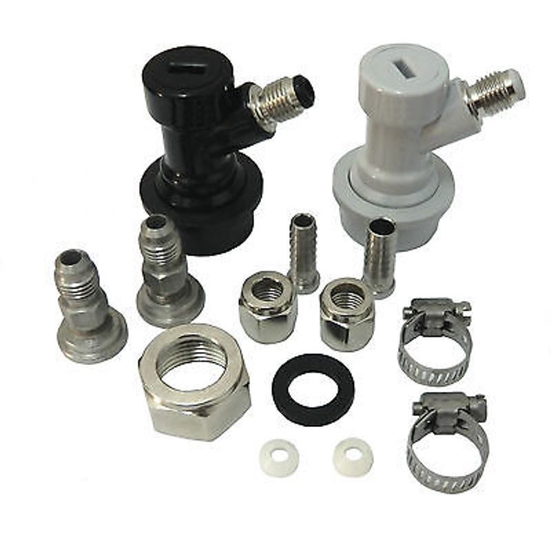 Kegerator Conversion Adapter Kit for Ball Lock Kegs and Sankey D ...