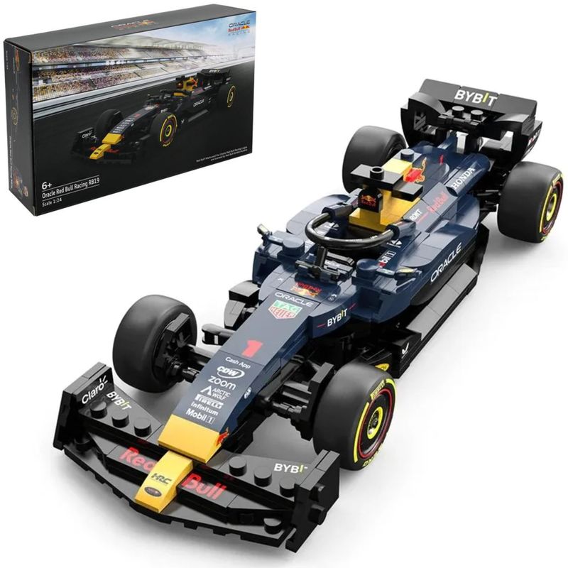 CMJ RC Cars Red Bull RB19 F1 Race Car Model Kit - 1:24 Scale, 333 ...