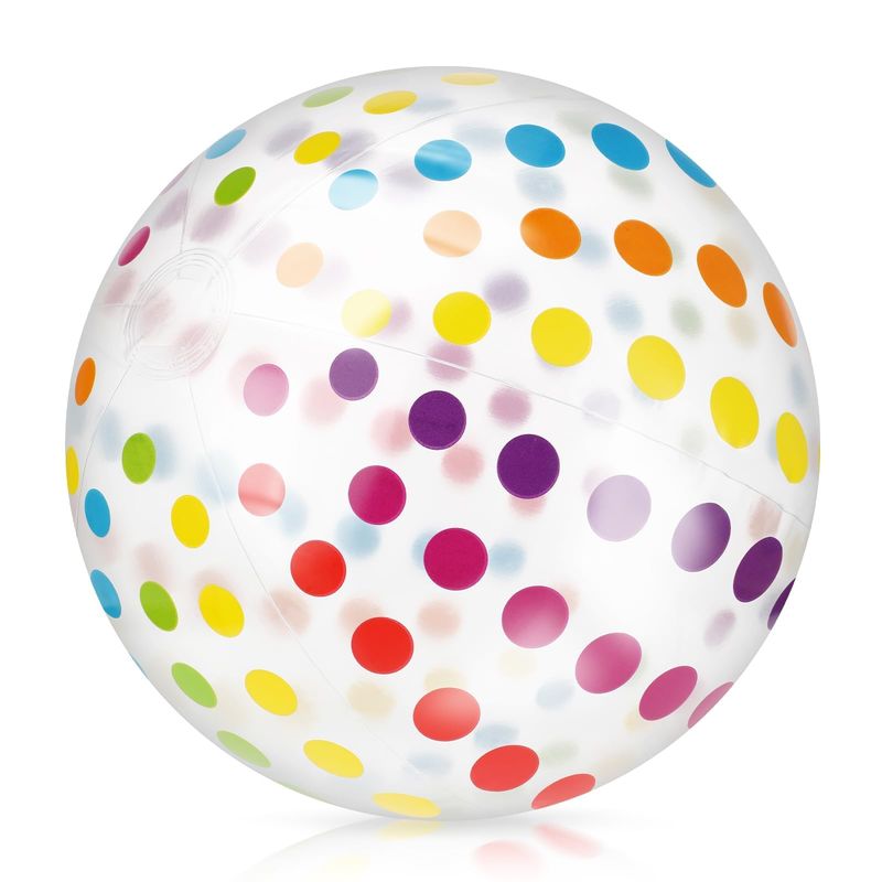 DSLSQD 20" Rainbow Beach Balls, Large Inflatable Pool Toys for Party ...