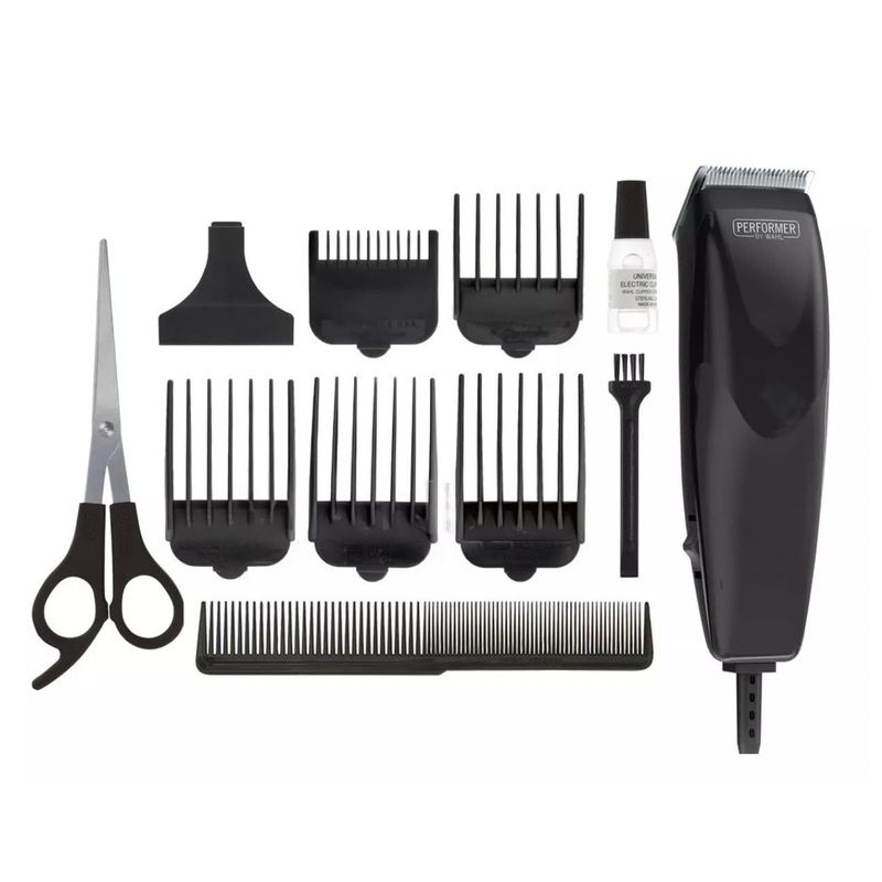 Performer by WAHL 11 Piece Haircutting Kit Set with Five Guide Combs ...