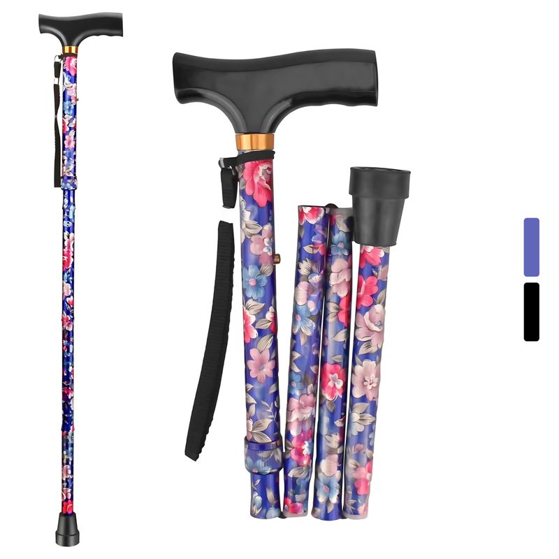 ALOCH Folding Walking Stick for ladies Walking stick 93CM (FOR ALL ...