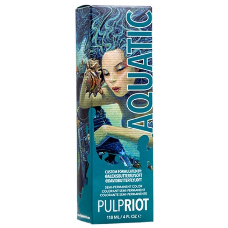 Pulp Riot Semi-Permanent Hair Color 4oz- Aquatic - Online Marketplace ...