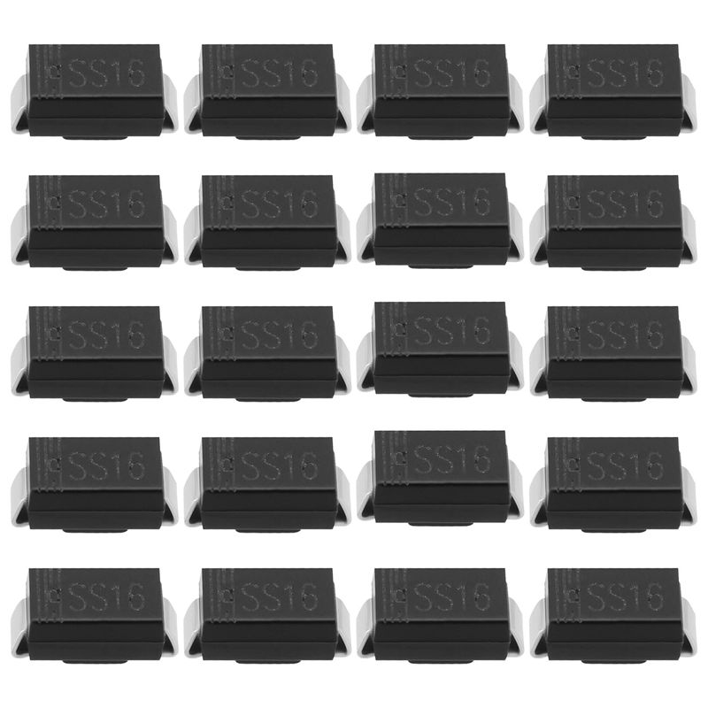 The Lord of the Tools 40pcs SS16 SMA Schottky Diode Surface Mount ...