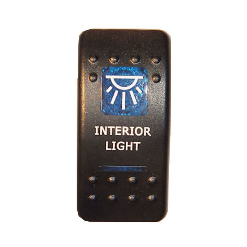 e Support ™ 12 V Auto Car Blue LED Rocker Switch Car dash light strip ...