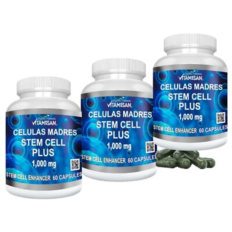 3 Stem Cell GLUTEN FREE STEM Madre Cell Plus celulas madres - Online ...