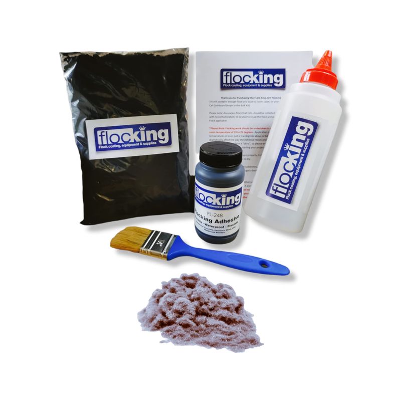 FLOC-KING DIY Flocking Kit - Flock powder - Nylon Flock - Platinum Medium Grey - Online ...