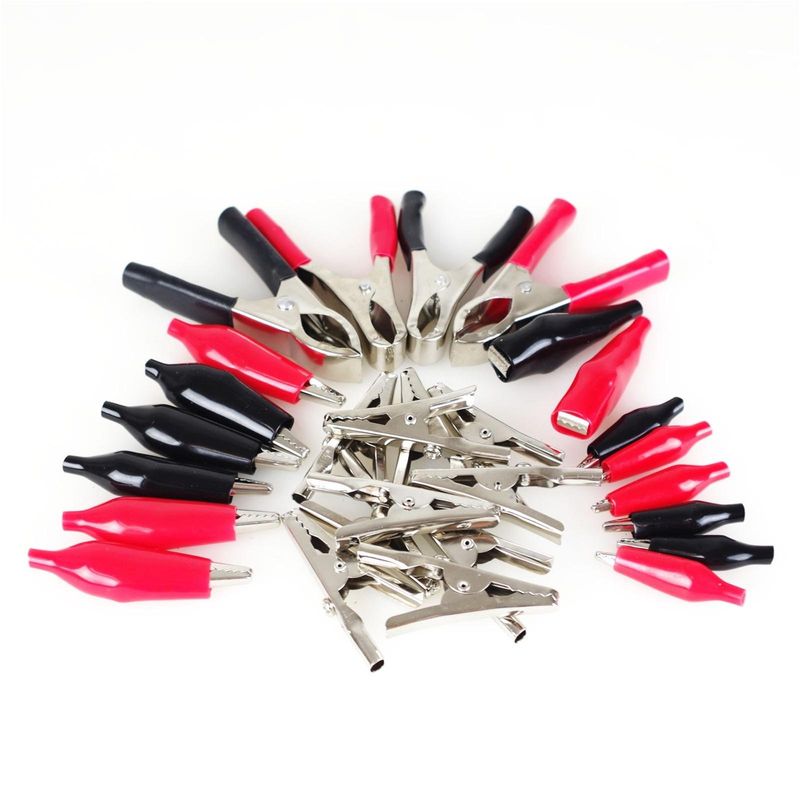 Benson Car Line Crocodile Clips Set of 28 Assorted Locking Clips ...