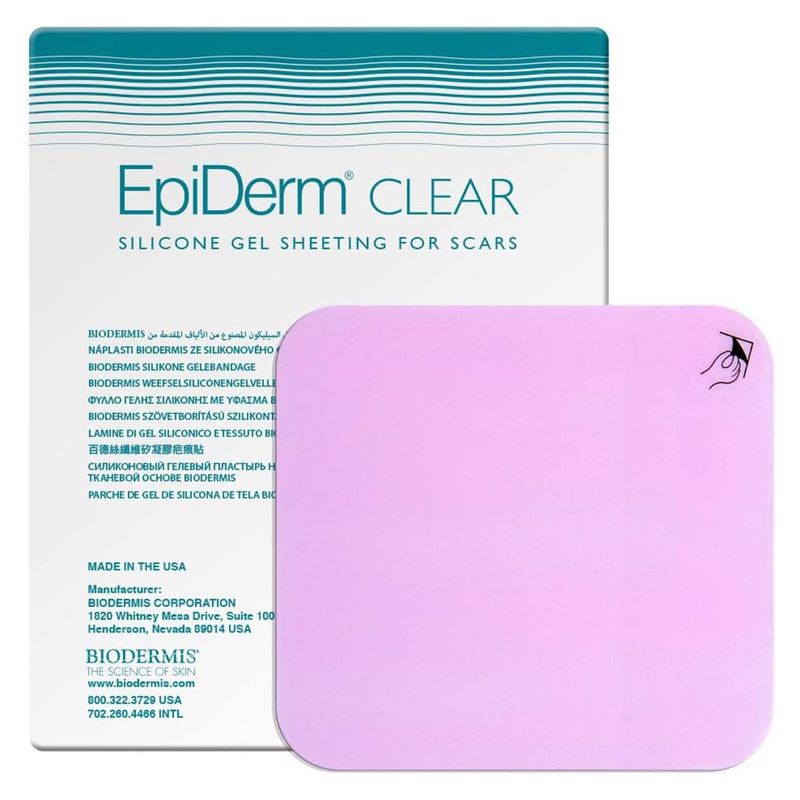 BIODERMIS Silicone Scar Plasters - Medical Scar Care for Face & Body ...
