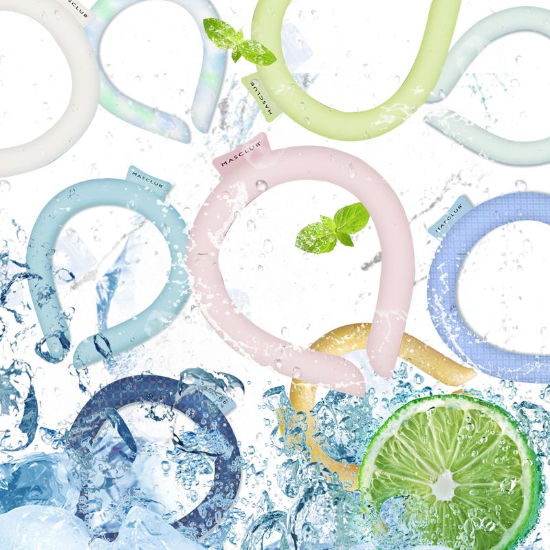 Cooling Neck Ring, Ice Neck Ring, Refreshing Ring, (2024 Advanced Long ...