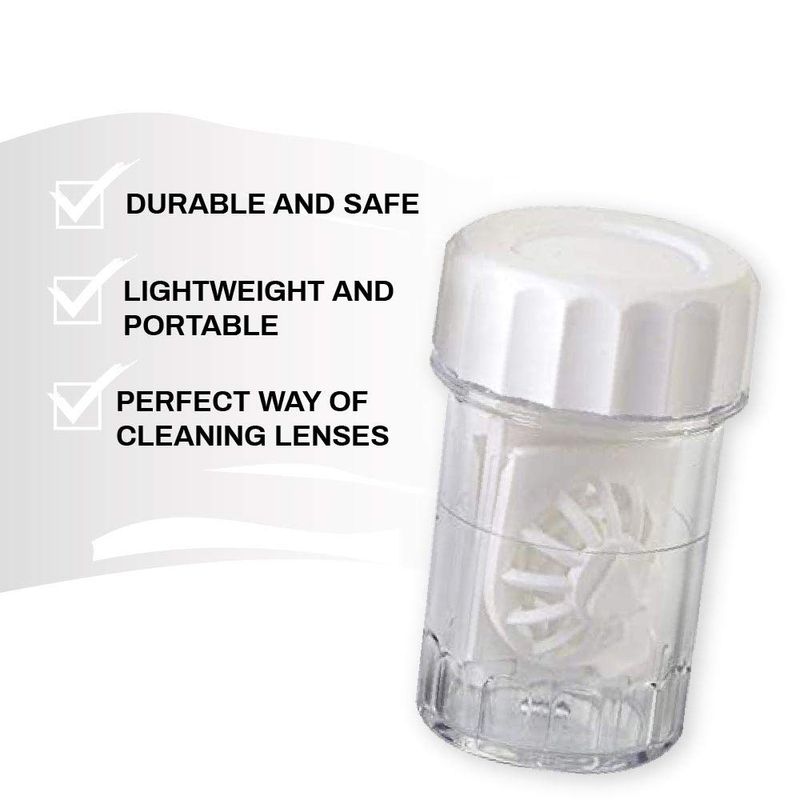 SPORTS WORLD VISION Contact Lens Cases (10 Pieces) Standard Barrel Type ...