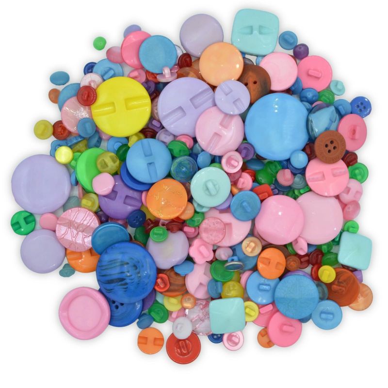 celloexpress Variety Mix Buttons - 6mm to 40mm Mixed Sizes, Shapes ...