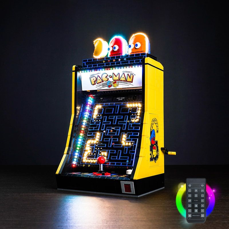 BrickBling LED Light Kit Compatible with Lego PAC-Man Arcade 10323 ...