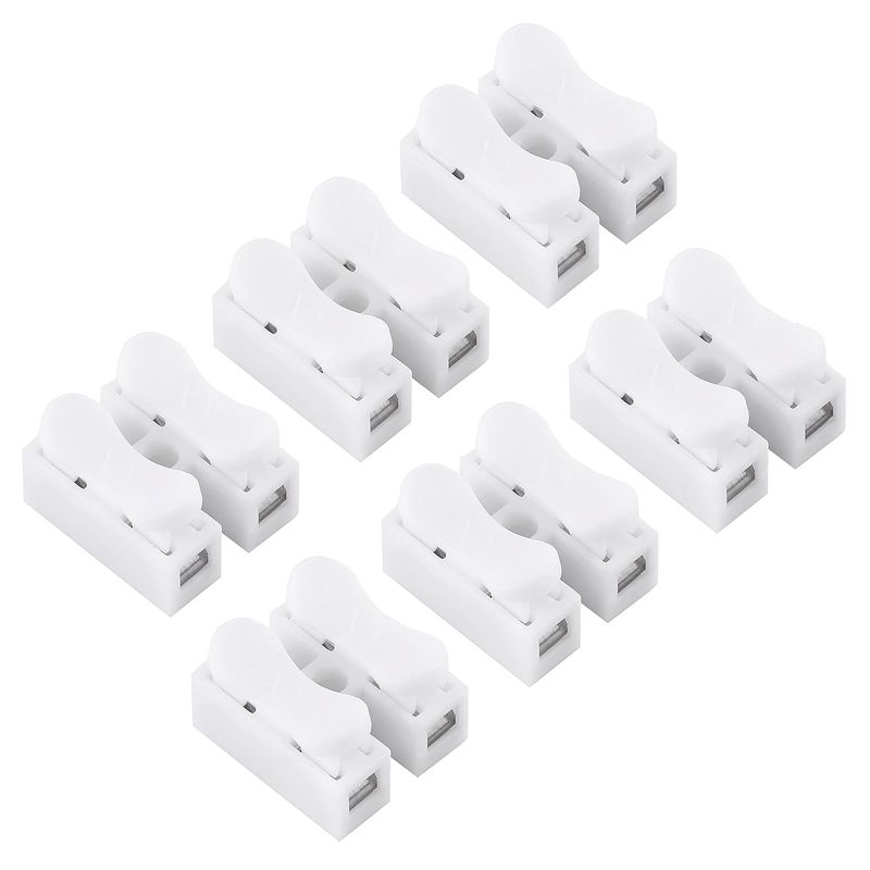 2 Pin Wire Connectors, 100Pcs Spring Wire Connectors Terminal Cable ...