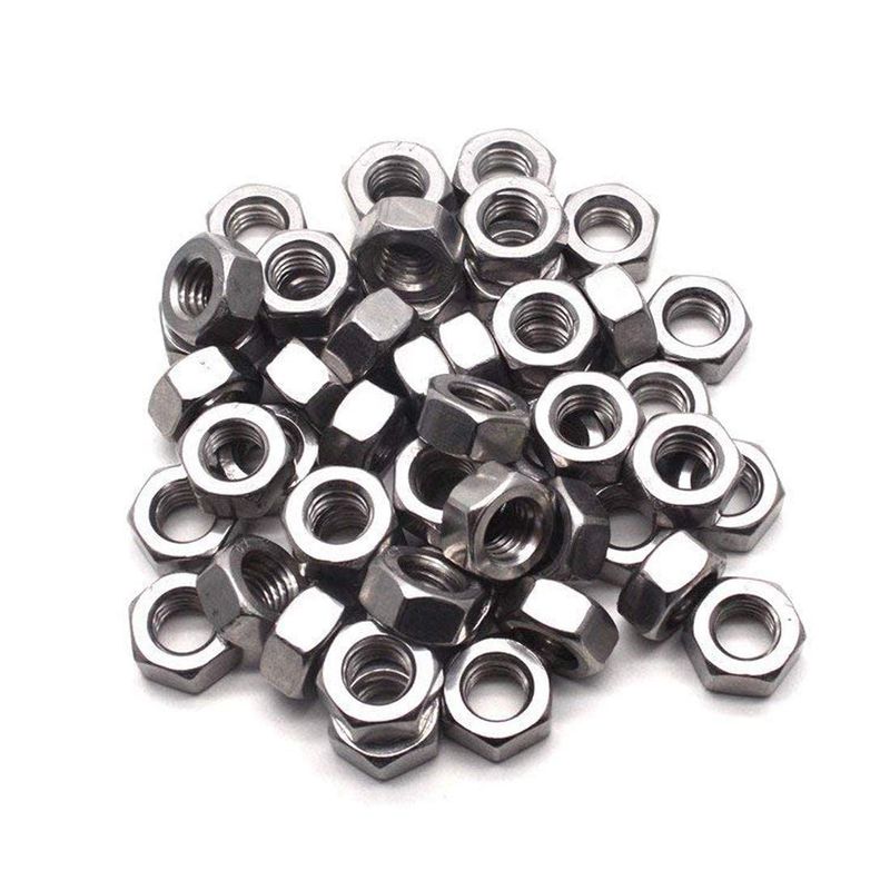 TERF M3 Hex Hexagon Nut M3 (3mm) Steel Hex Full Nuts - Pack of 200 ...