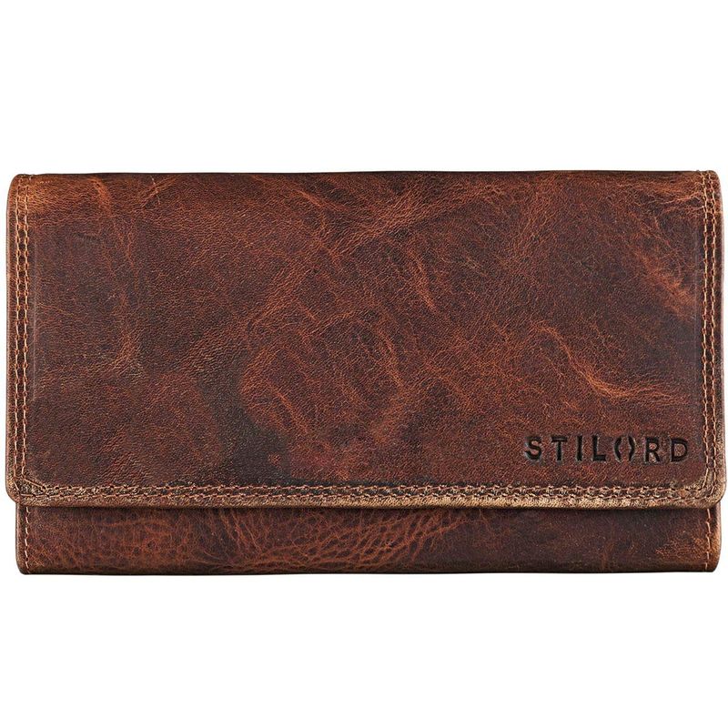 STILORD 'Hannah' Vintage Leather Wallet for Women with RFID Blocker ...