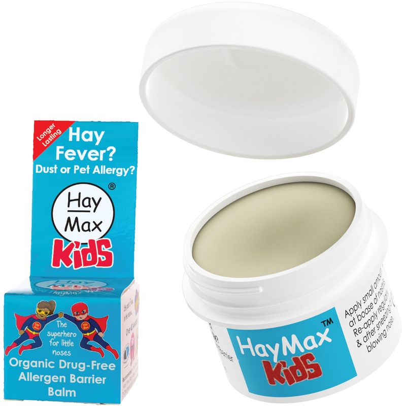 HayMax Allergen Barrier Balm for Kids, 0.17 fl oz (5ml), Organic ...