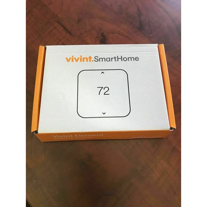 Vivint Element Smart Thermostat zWave Plus V-SCT-200 ( MISSING THE BASE ...