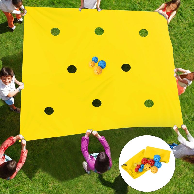 Sonyabecca Hole Tarp Team Building Exercise Activities Games Teamwork ...
