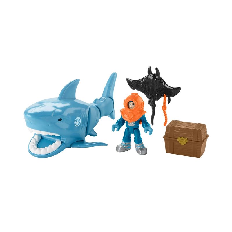 Imaginext Fisher Price mega bite Shark, Figure Set with Realistic ...